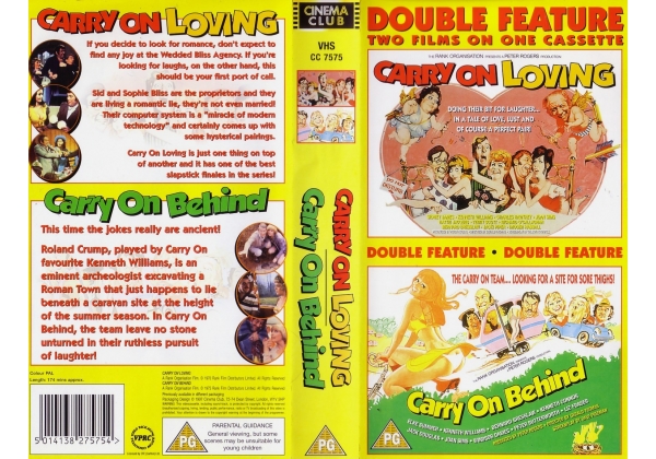 Carry On Loving 1970 Carry On Behind 1975 On Cinema Club United carry-on-loving-1970-carry-on-behind-1975-on-cinema-club-united