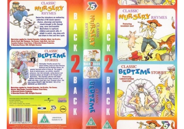 Classic Nursery Rhymes Classic Bedtime Stories 2000 On Channel 5 
