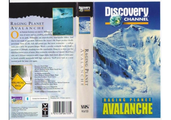 Raging Planet Avalanche 1997 On Discovery Channel United Kingdom 