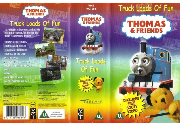 Thomas And Friends Truck Loads Of Fun On VCI United Kingdom VHS